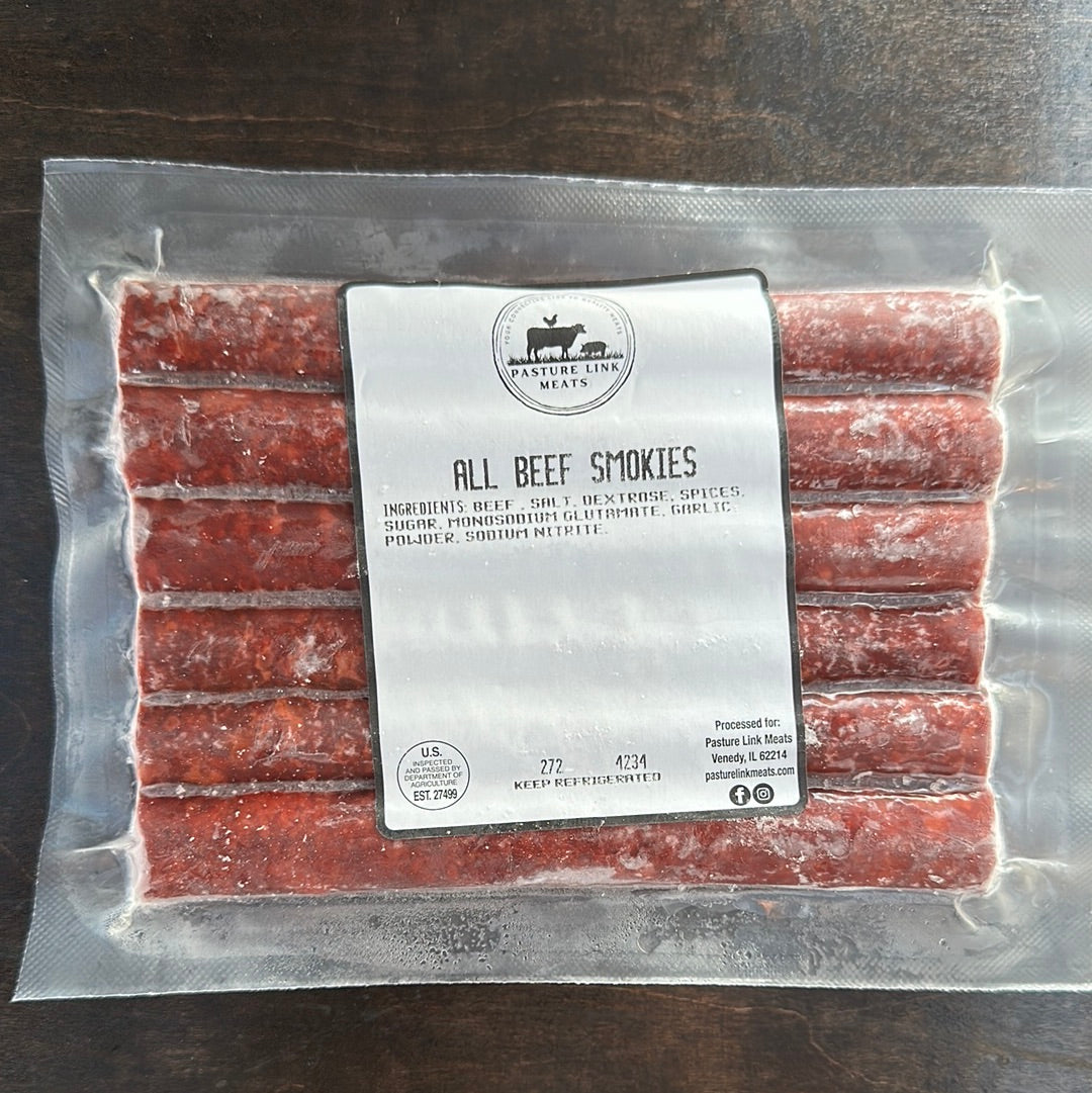 All Beef Smokies – Pasture Link Meats