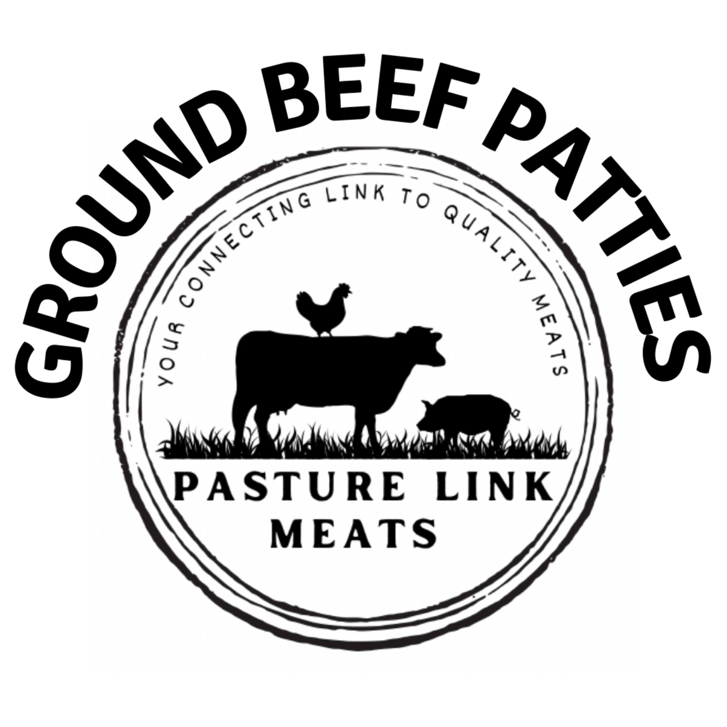 Ground Beef Patties – Pasture Link Meats